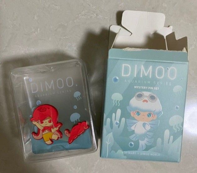 WTS POPMART Dimoo Aquarium Series Mystery Pin Set, Hobbies & Toys, Toys ...