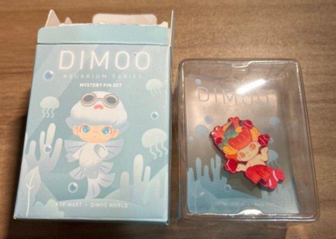 WTS POPMART Dimoo Aquarium Series Mystery Pin Set, Hobbies & Toys, Toys ...