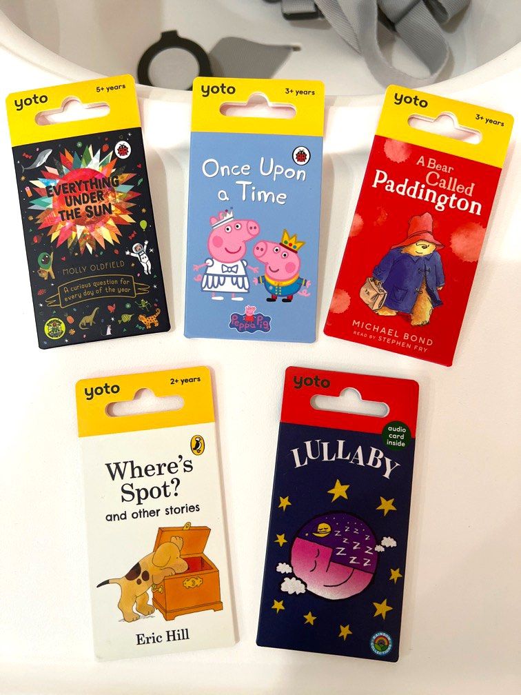 Yoto Cards (Audio Cards), Hobbies & Toys, Books & Magazines, Children's ...