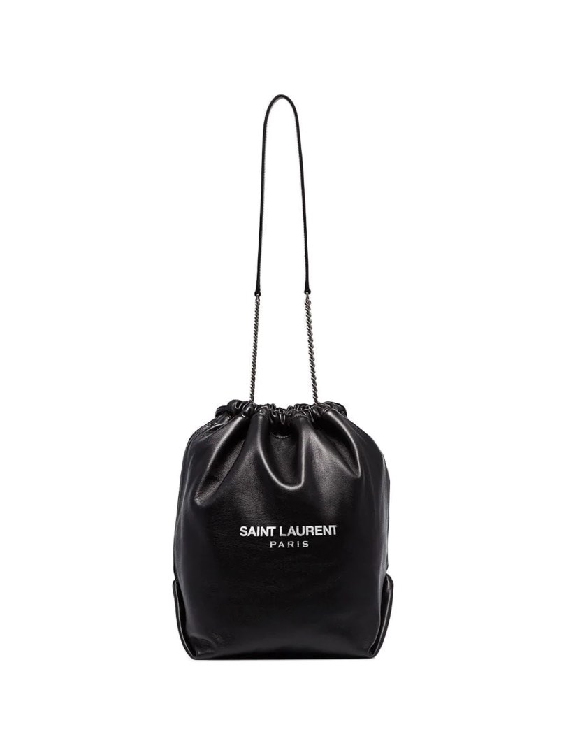 YSL Saint Laurent drawstring bucket bag, Luxury, Bags & Wallets on ...