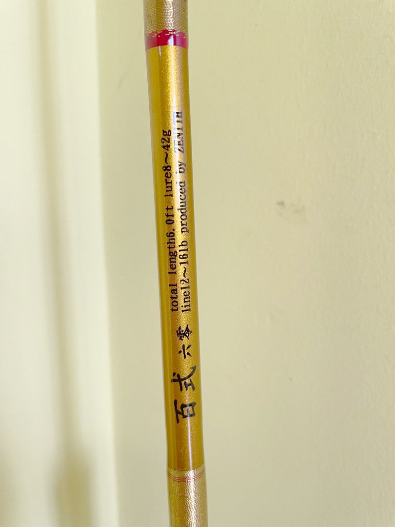 Zenith fishing rod, Sports Equipment, Fishing on Carousell