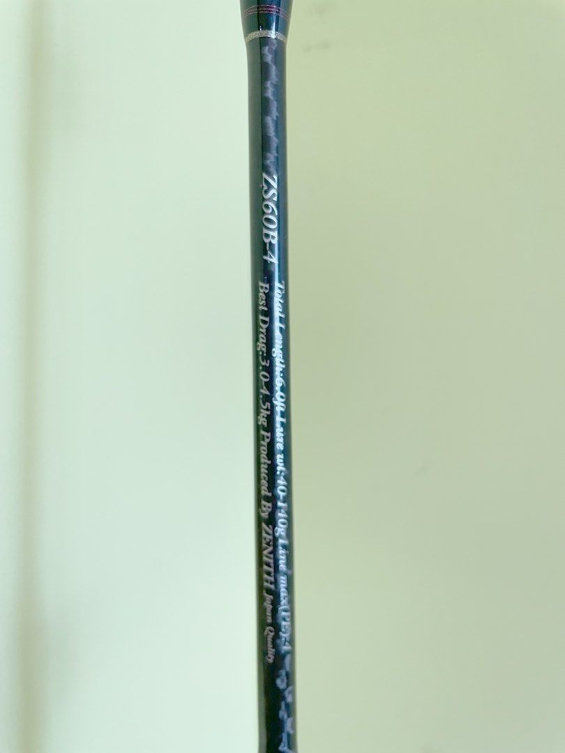 Zenith zero shiki fishing rod, Sports Equipment, Fishing on Carousell