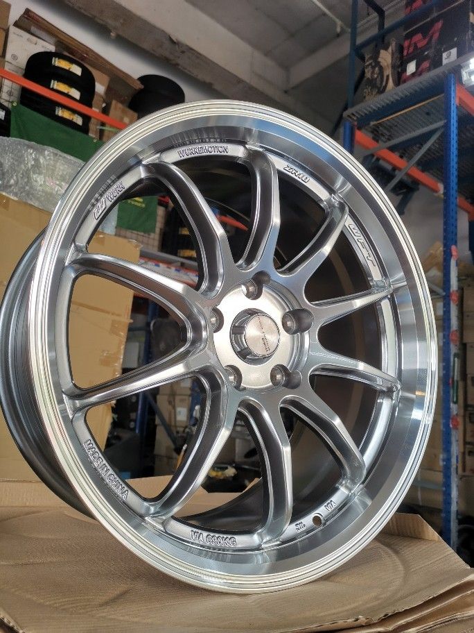 18" WORK ZR10 (REP) FlowForm Light Weight 18x8.5 ET35 5x112 (Hyundai ...