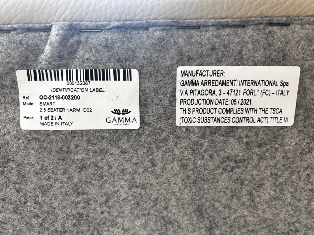 1 set of Gamma Smart Sofa, Furniture & Home Living, Furniture, Sofas on ...