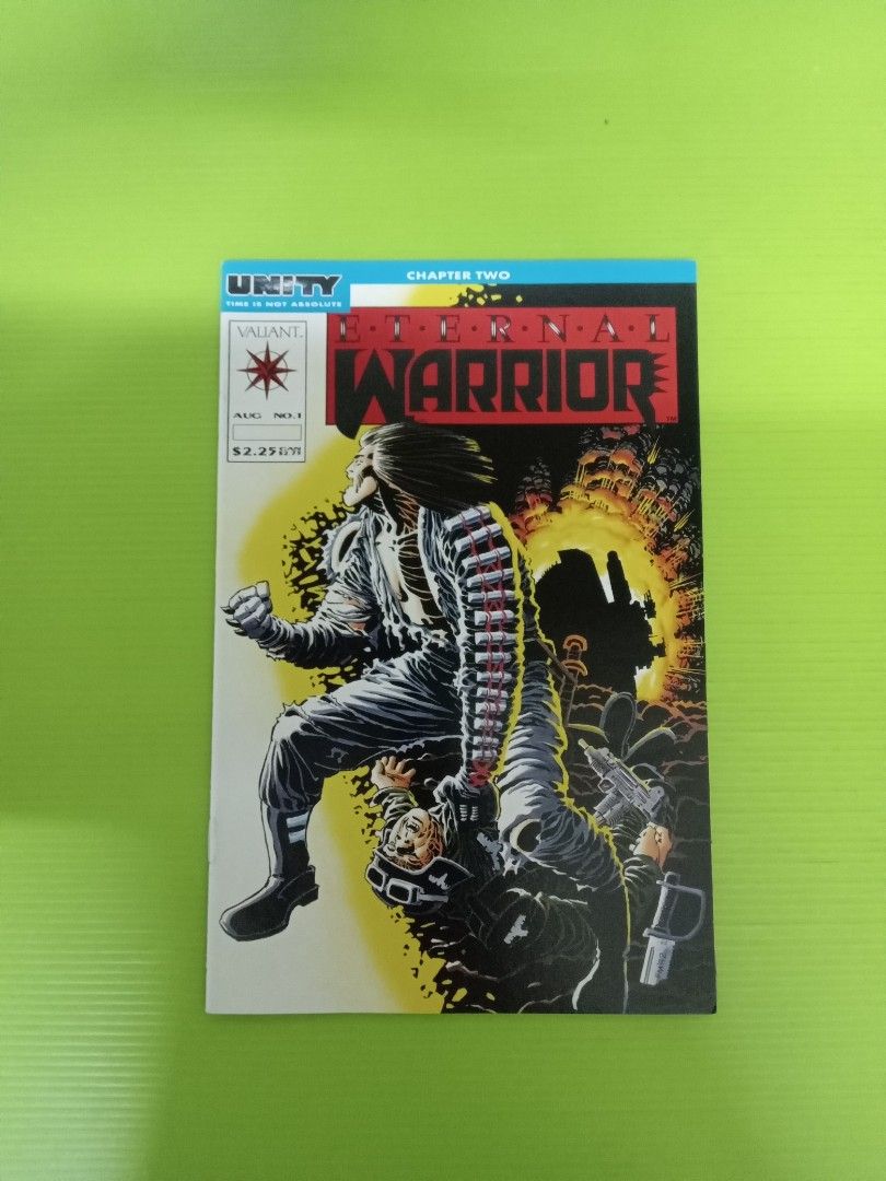 1st Solo Title ! Eternal Warriors #1 ( Frank Miller - Cover Art ...
