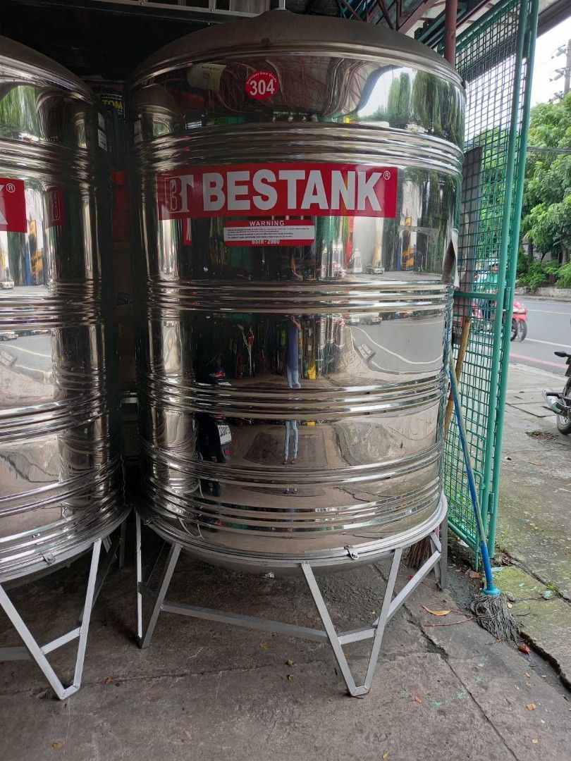 2000L vertical stainless storage tank bestank, Commercial & Industrial ...