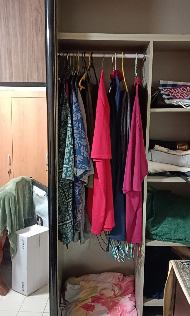 2 Doors with mirrors(Sliding) Wardrobe $230, Furniture & Home Living ...