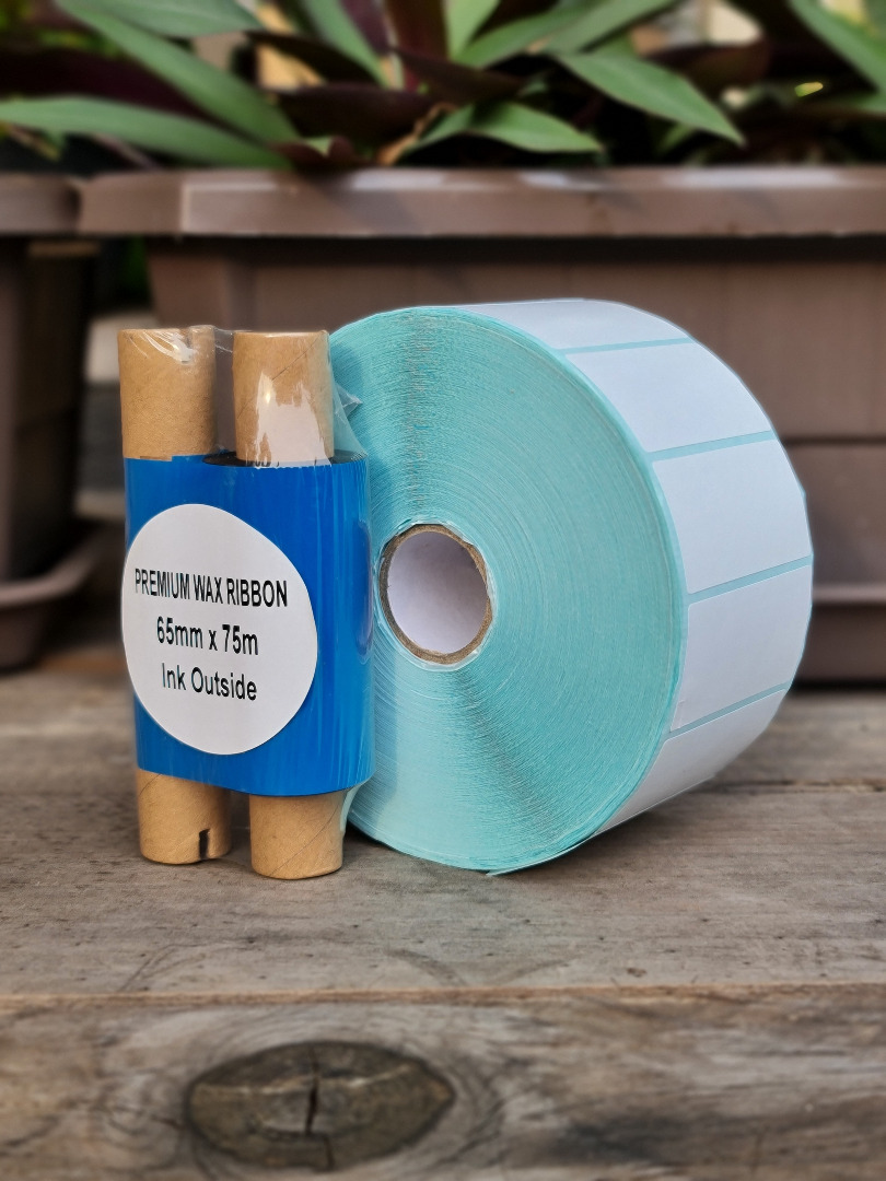 2x1 Waterproof Plain White Vinyl Barcode Labels, Commercial ...