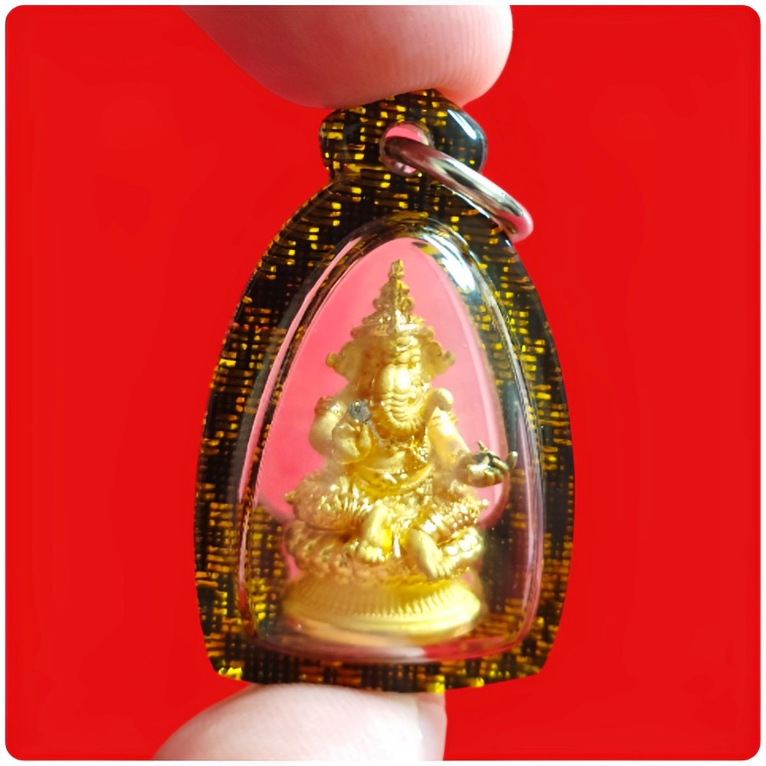 [$38] Small Ganesha Roop Lor/Lord Ganpati/Phra Pikanet/Gold Plated ...