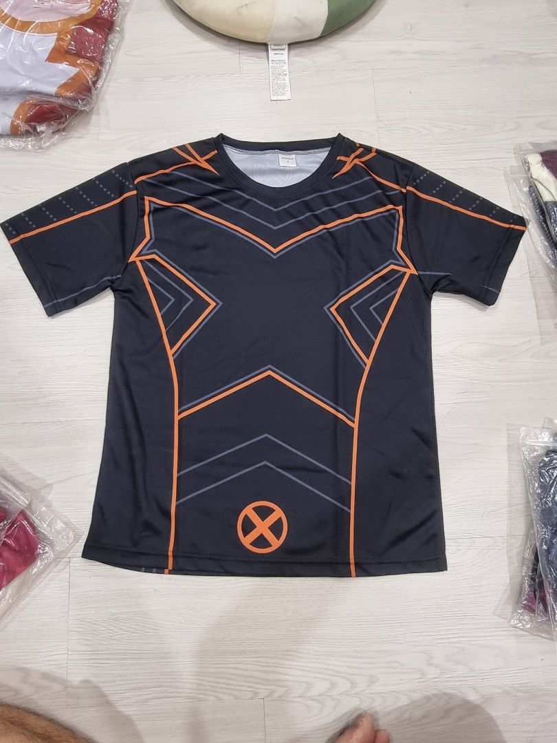 3D Printed Dri Fit X Men and Deadpool Short Sleeve T Shirt, Men's ...