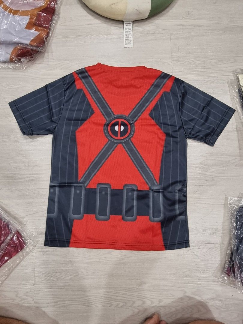 3D Printed Dri Fit X Men and Deadpool Short Sleeve T Shirt, Men's ...