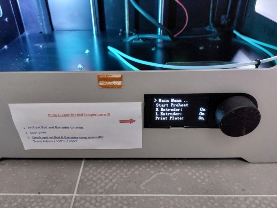 3D printer Ecubmaker Fantasy Pro, Hobbies & Toys, Stationery & Craft ...