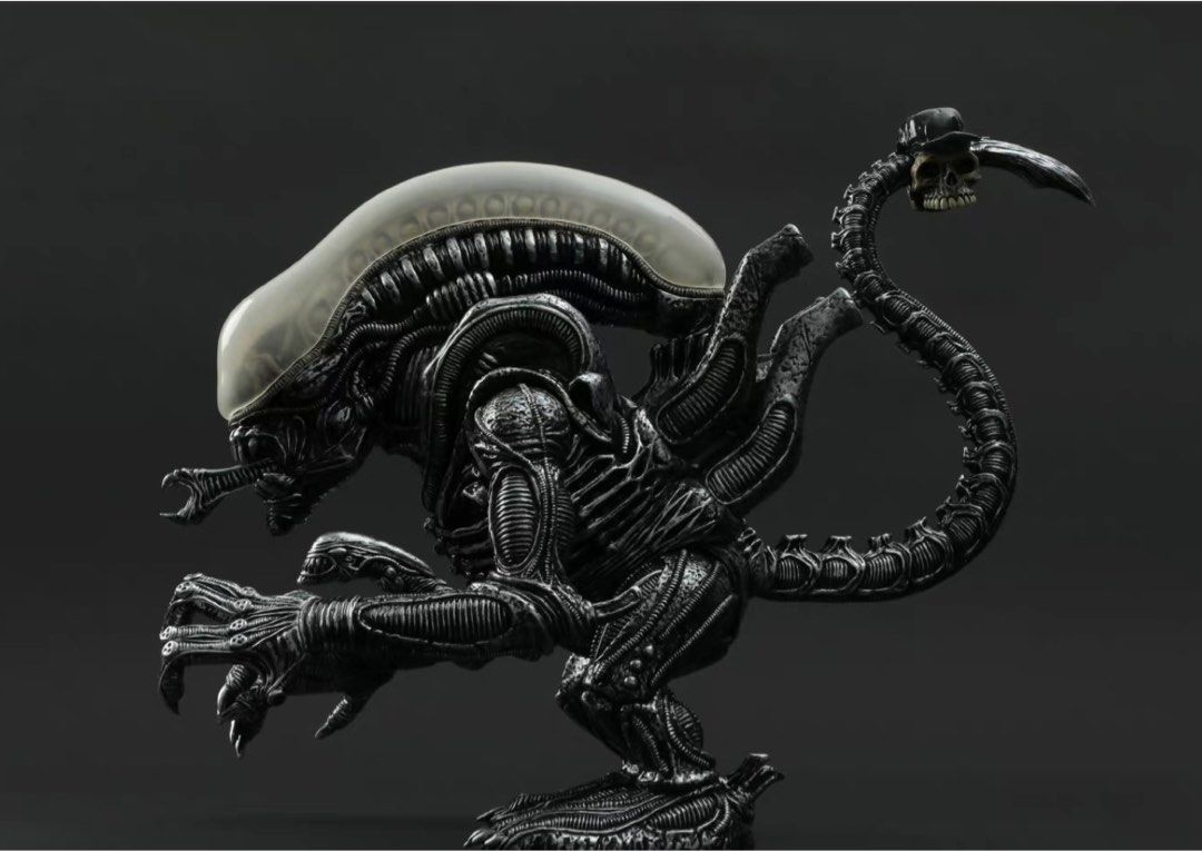 52toys Alien Sofubi Sculpture by James Groman, Hobbies & Toys ...