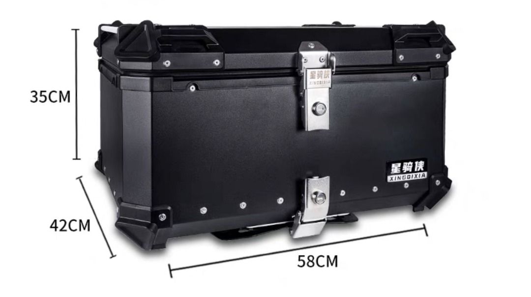 65L Top Box (Motorcycle Box), Motorcycles, Motorcycle Accessories on ...