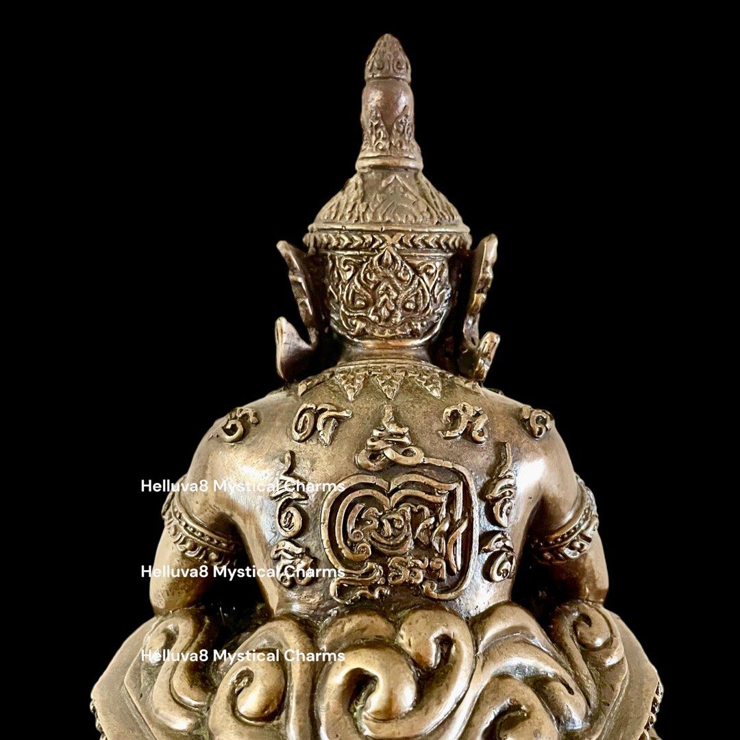 18x22cm Phra Rahu Bucha, LP Sam Ang Wat Bang Phra (LP Pern Temple) BE ...