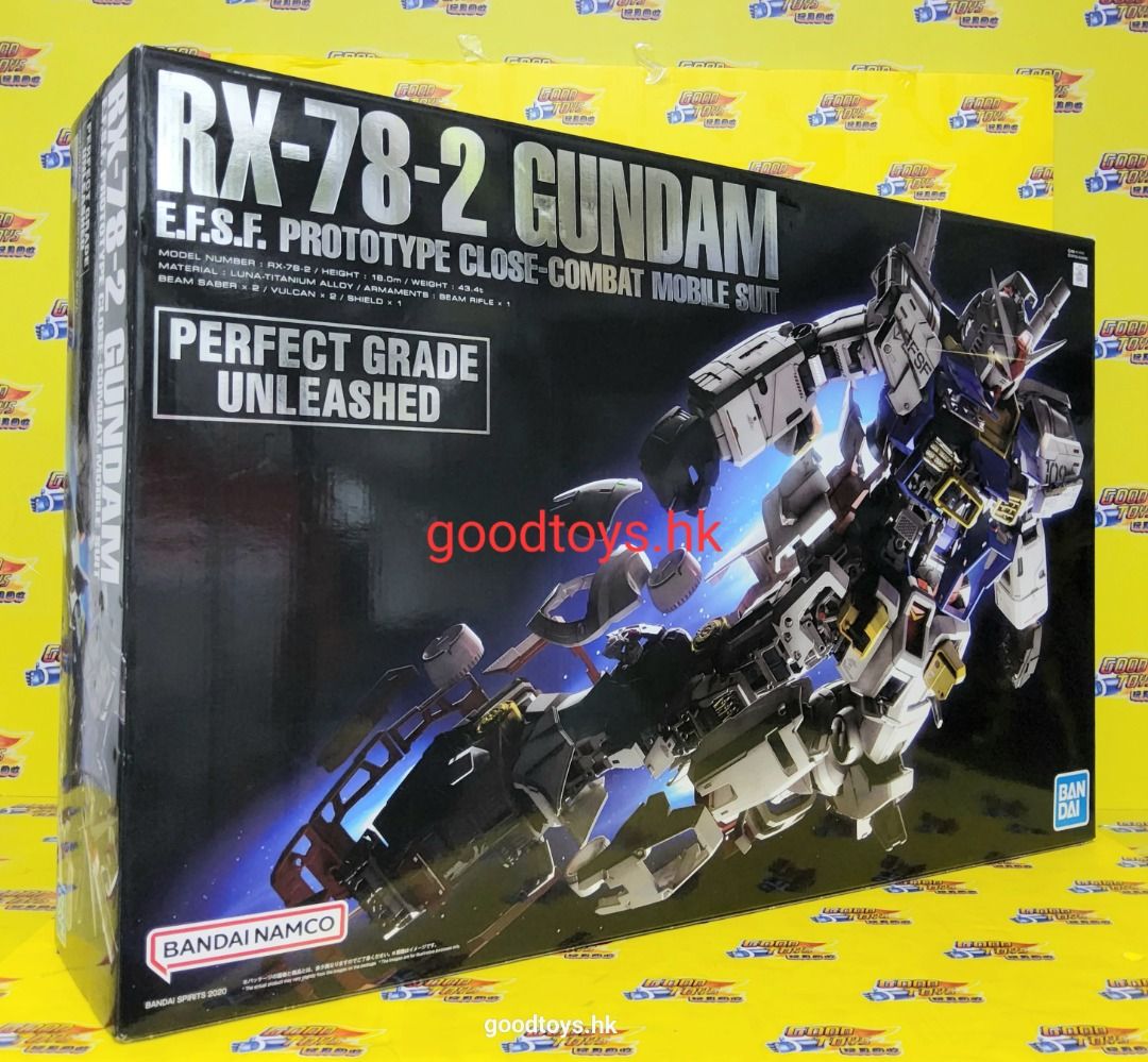 全新未砌 高達模型 BANDAI PERFECT GRADE UNLEASHED PGU 1/60 RX-78-2 GUNDAM 元祖高達 VER.2.0, 興趣及遊戲, 玩具 & 遊戲類 ...
