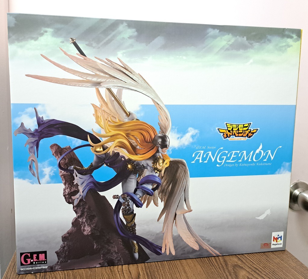 現貨 MegaHouse Precious G.E.M. Digimon Adventure Angemon 20th Anniversary ...
