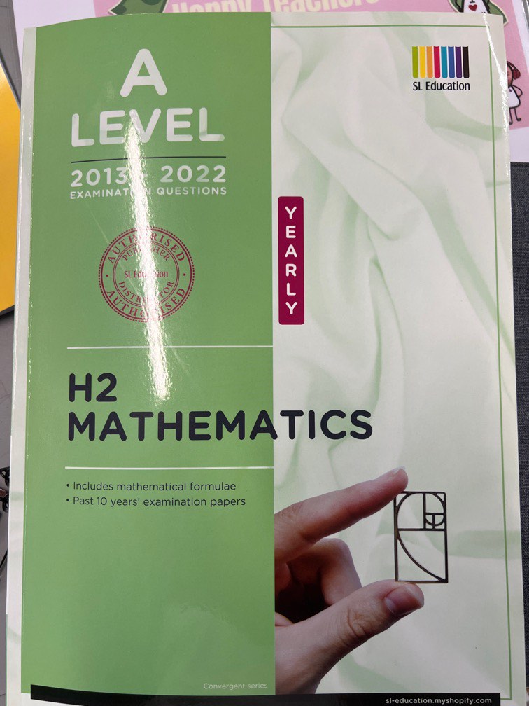 A Level H2 math TYS 2013-2022, Hobbies & Toys, Books & Magazines ...