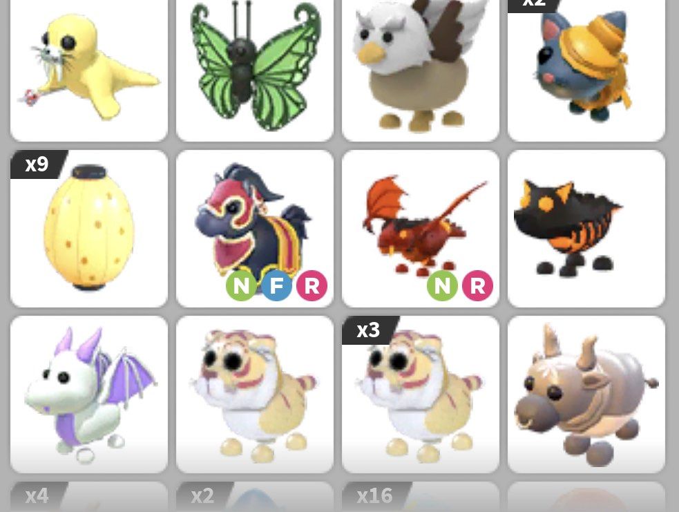 Adopt me pets inventory Roblox, 電子遊戲, 電子遊戲, 其他 - Carousell