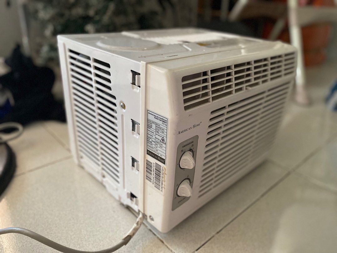 AIRCON WINDOW TYPE, TV & Home Appliances, Air Conditioning and Heating ...