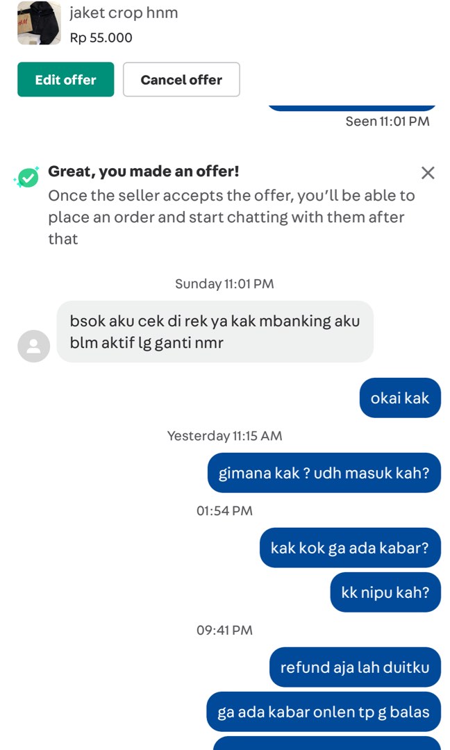 AKUN PENIPUUUU HATI HATI, Fesyen Wanita, Tas & Dompet di Carousell AKUN PENIPUUUU HATI HATI, Fesyen Wanita, Tas & Dompet di Carousell