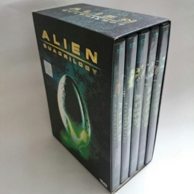 ALIEN Quadrilogy DVD Box Set: Alien/ Aliens/ Alien3/ Alien Resurrection ...
