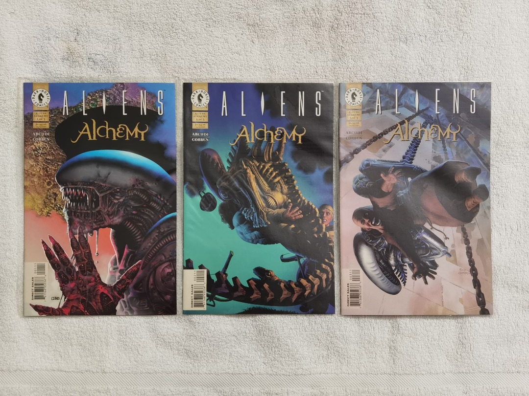 Aliens: Alchemy (1997). written by John Arcudi. art and cover by ...