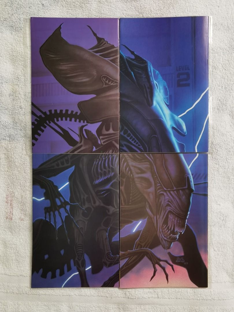 Aliens: Book II (1989) Dark Horse Comics. 1st printing. written by Mark Verheiden. art and cover ...