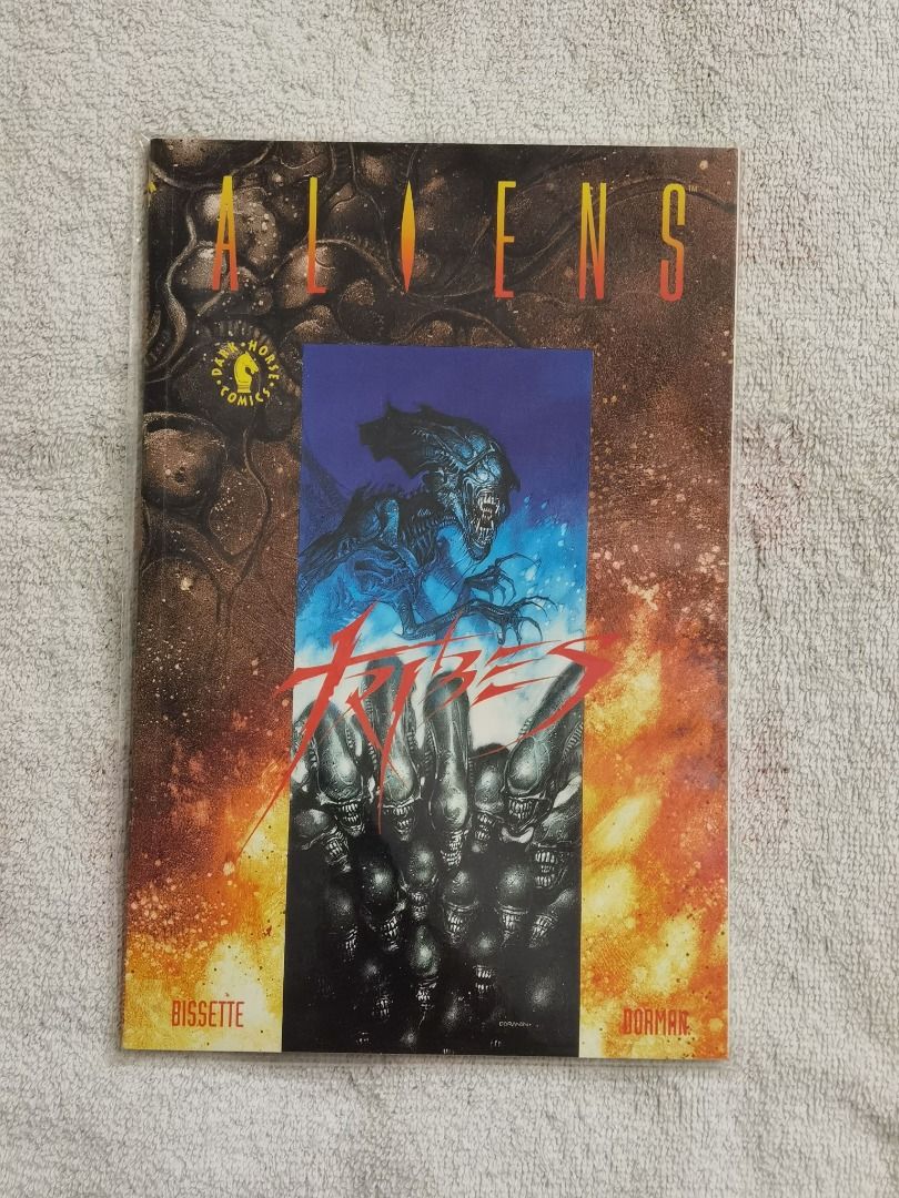 ALIENS. TRIBES (1993) SC Graphic Novel. 1st Printing. Painted art by ...