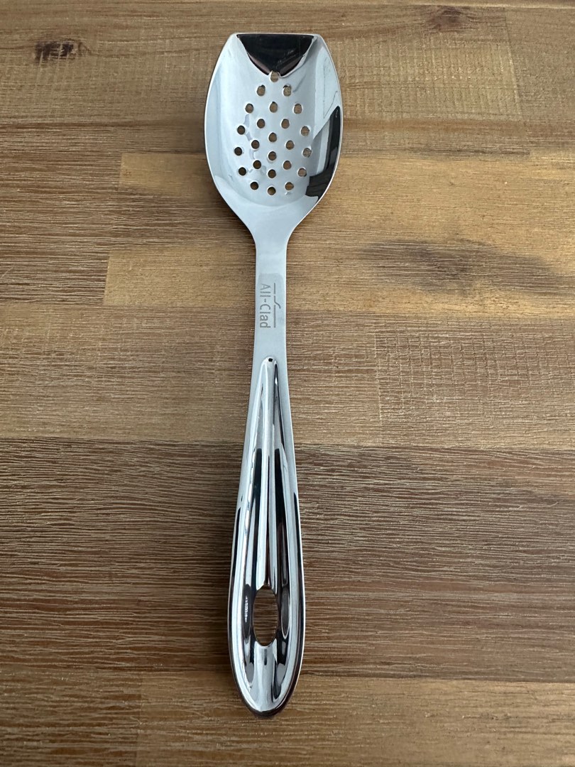 All clad stainless steel slotted spoon, Furniture & Home Living ...