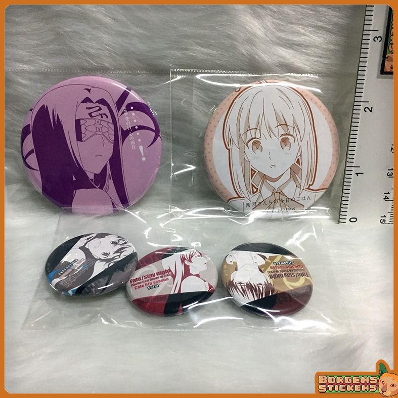 Altria Pendragon x Ufotable Dining Badge / Medusa Fate/Stay Night ...
