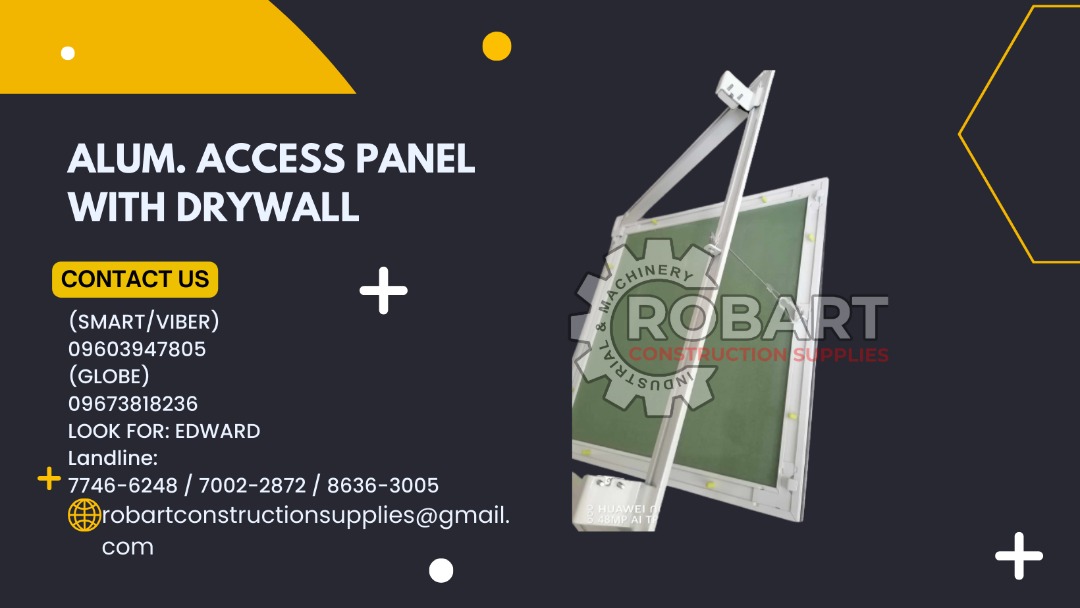 alum. access panel with drywall, Commercial & Industrial, Construction ...