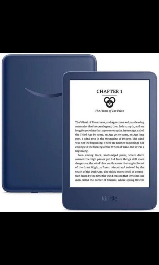 Brand New Amazon Kindle Basic (Gen 11) 2022 16GB Black and Denim ...