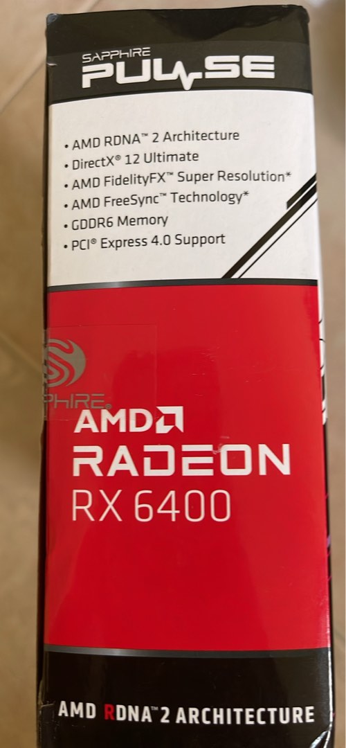 AMD Radeon Graphics Card, Computers & Tech, Parts & Accessories, Other ...