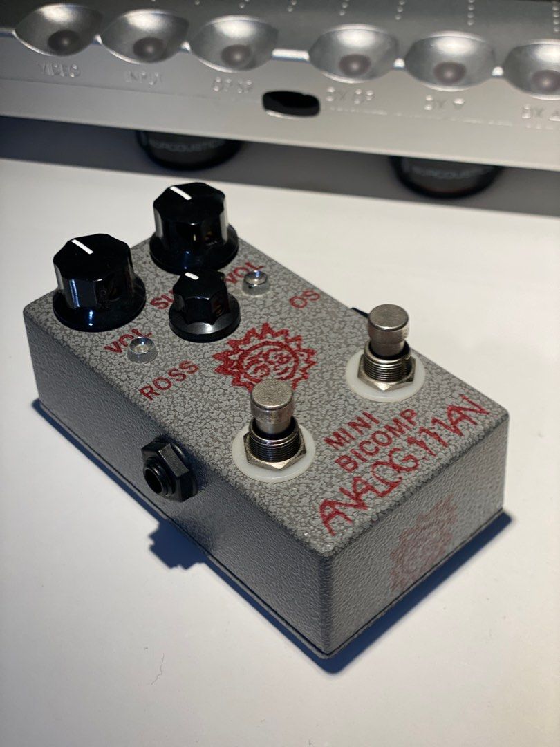 Analogman Mini Bicomp Compressor Pedal, Hobbies & Toys, Music & Media ...