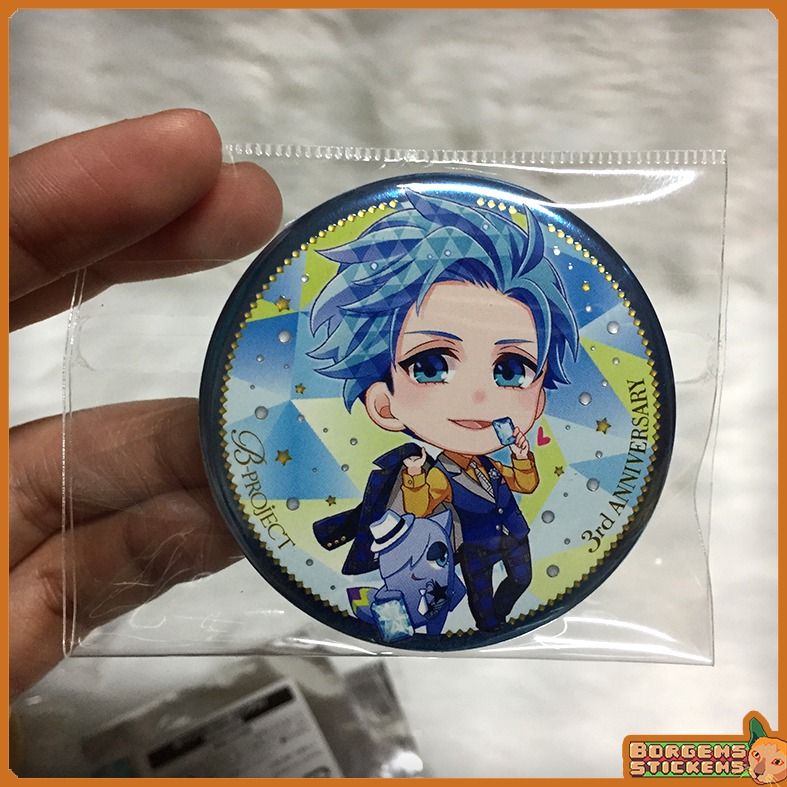 Assorted Male Can Badge / Pin - Brothers Conflict, Ikemen Bakumatsu ...