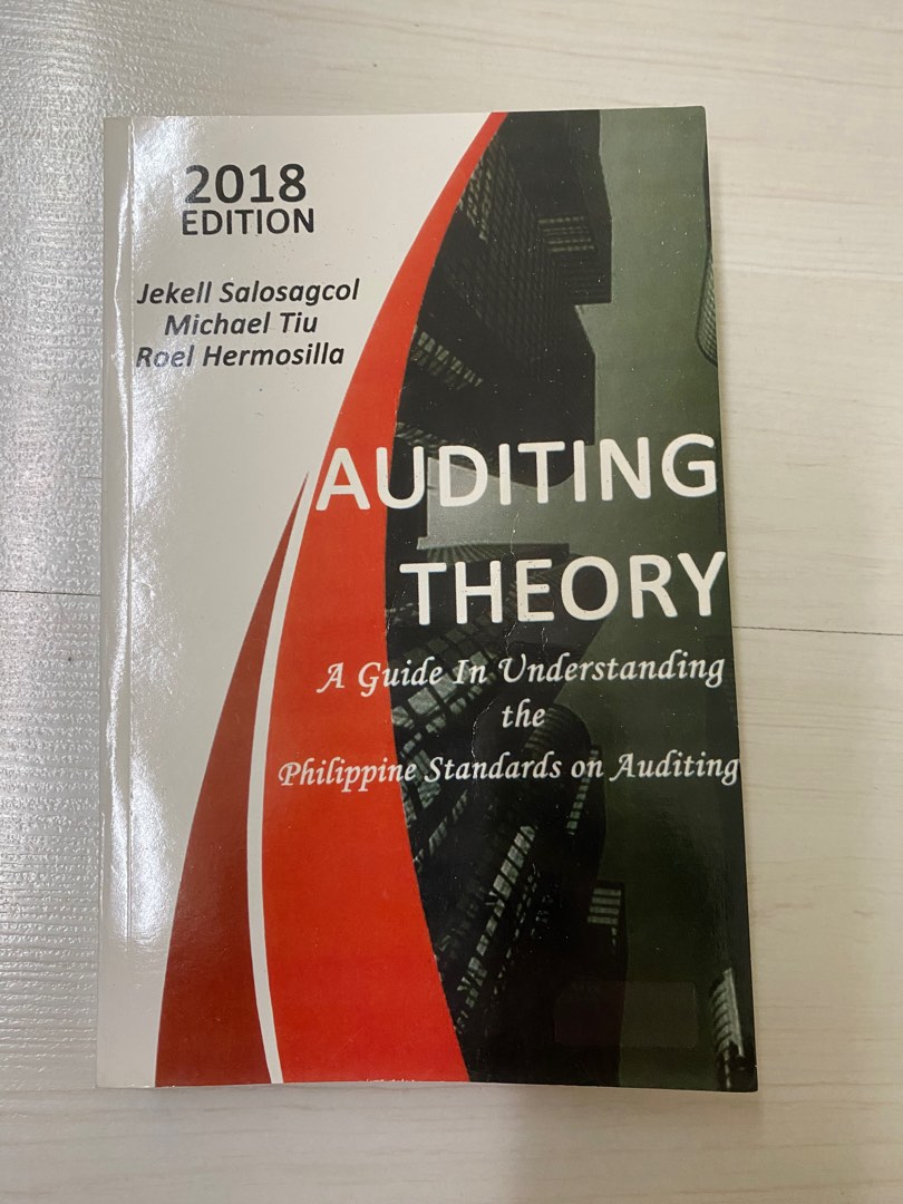 Auditing Theory by Salosagcol, Tiu, Hermosilla (2018 Edition), Hobbies ...