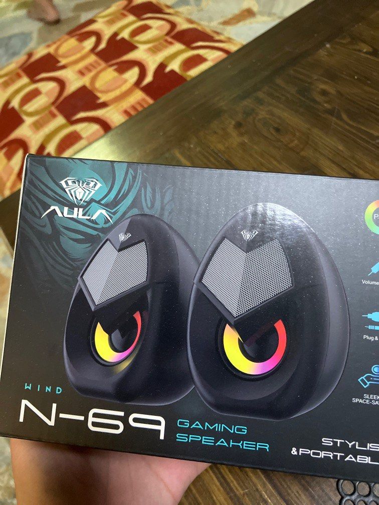 AULA Gaming Speaker N-69 (BRAND NEW), Audio, Soundbars, Speakers ...