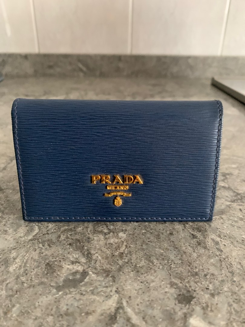 Authentic Prada Card Holder, Luxury, Bags & Wallets on Carousell