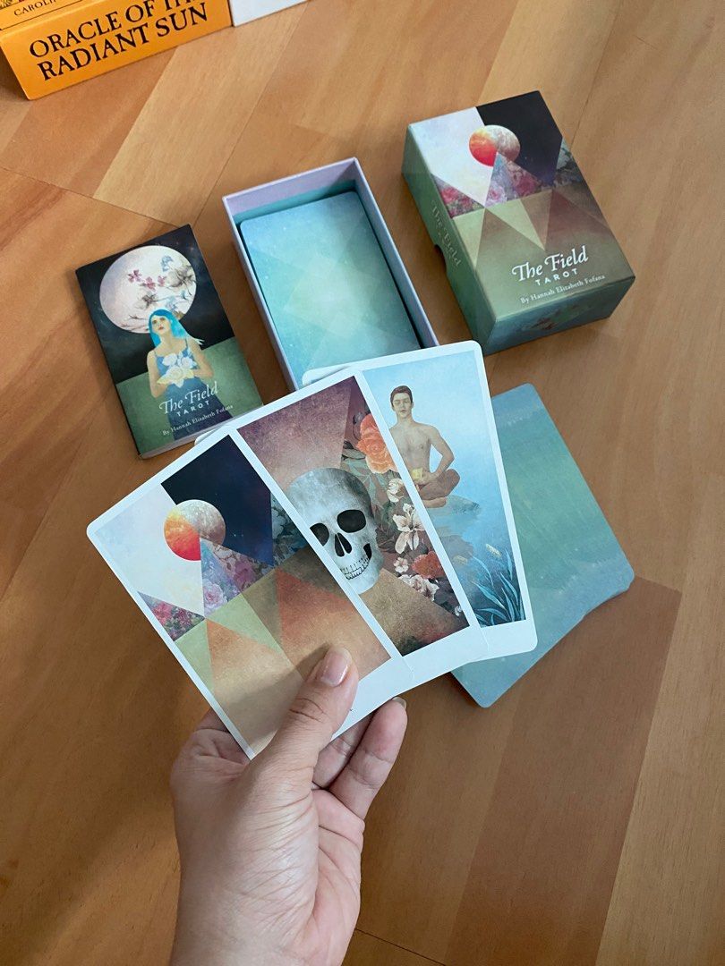 Authentic Tarot/Oracle Card Decks: The Field Tarot + Oracle of the Radiant Sun, Hobbies & Toys ...