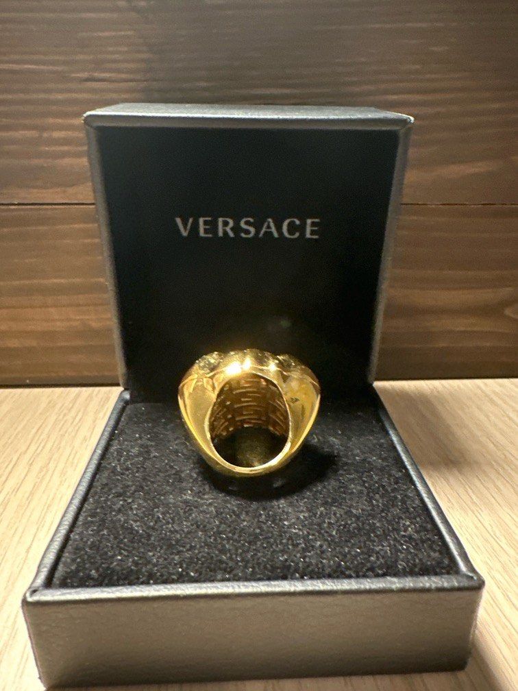 Authentic Versace Medusa Ring, Luxury, Accessories on Carousell