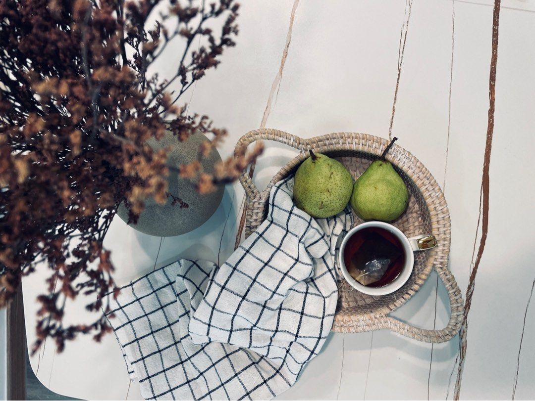 Bali rattan basket, Furniture & Home Living, Home Decor, Vases ...