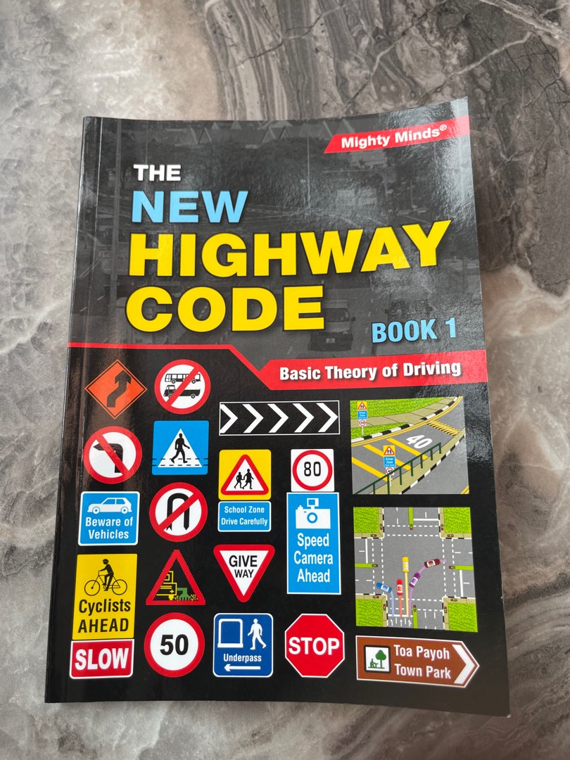 Basic Theory Test - The New Highway Code Book 1, Hobbies & Toys, Books ...