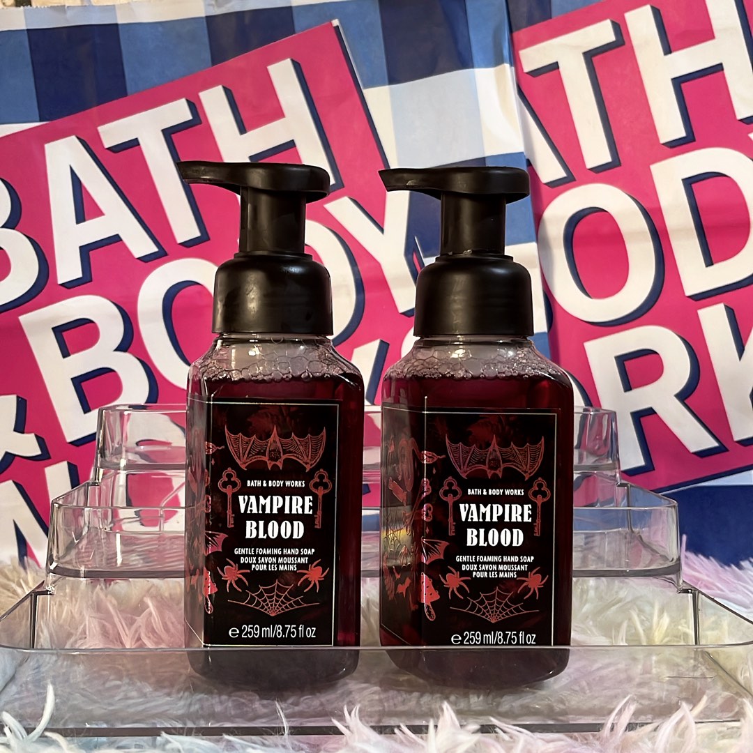 Bath and Body Works Foaming Hand Soap Vampire Blood, Beauty & Personal ...
