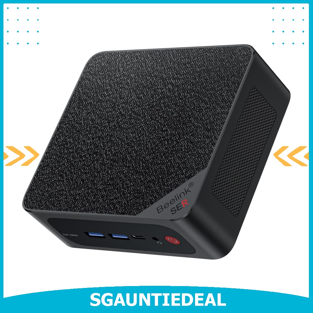 Beelink SER5 MAX Mini PC, AMD Ryzen 7 5800H (8C/16T,up to 4.4GHz), Mini ...
