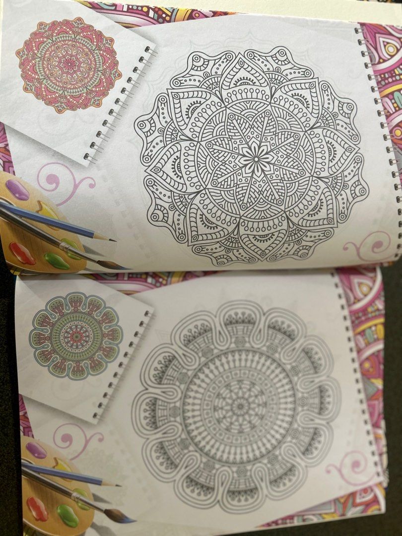 Big Coloring Activity Book for Teens & Adult (Anti- Stress and good ...