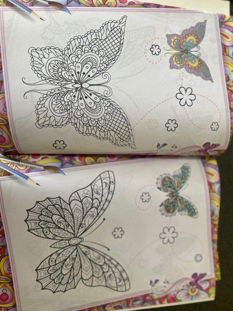 Big Coloring Activity Book for Teens & Adult (Anti- Stress and good ...