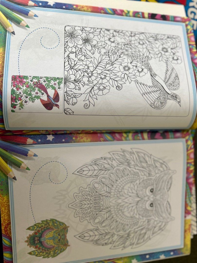 Big Coloring Activity Book for Teens & Adult (Anti- Stress and good ...