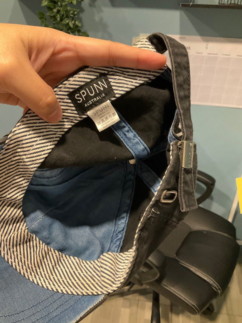 Black Spunn Cap, Men's Fashion, Watches & Accessories, Caps & Hats on ...