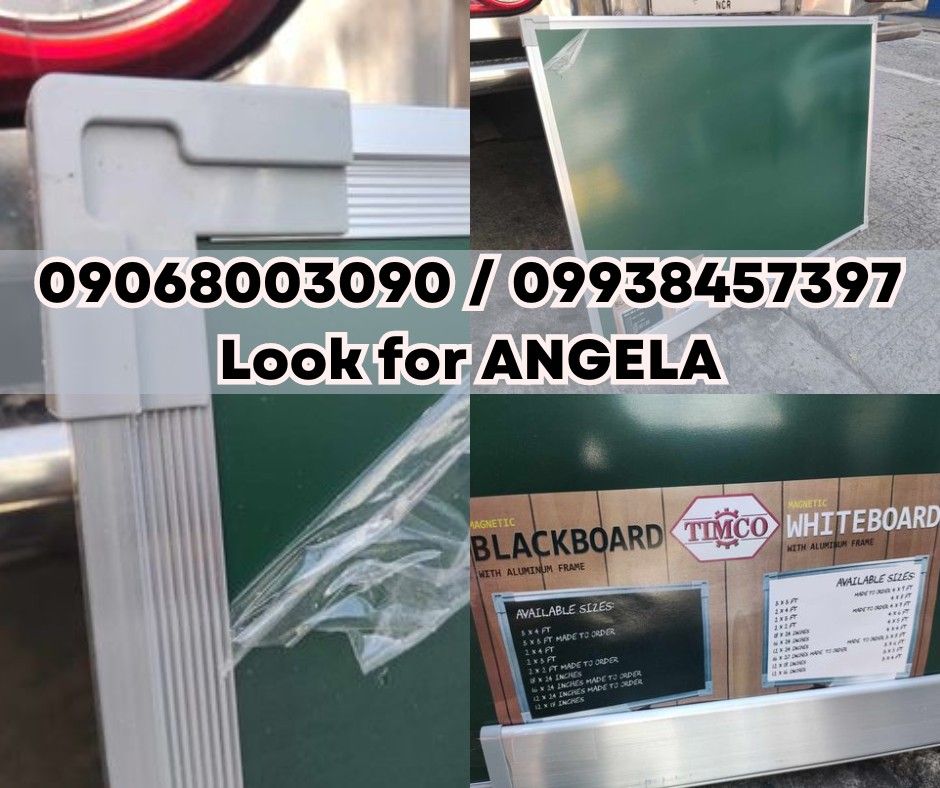Blackboard Aluminum Frame, Commercial & Industrial, Construction Tools ...